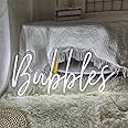 Amazon.com : Bubbles Neon Signs for Wall Decor, 23.6 * 11 Inches Led ...