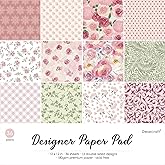 Amazon.com : YARUMI Floral Cardstock Paper,Card stock 12"x 12" Single ...