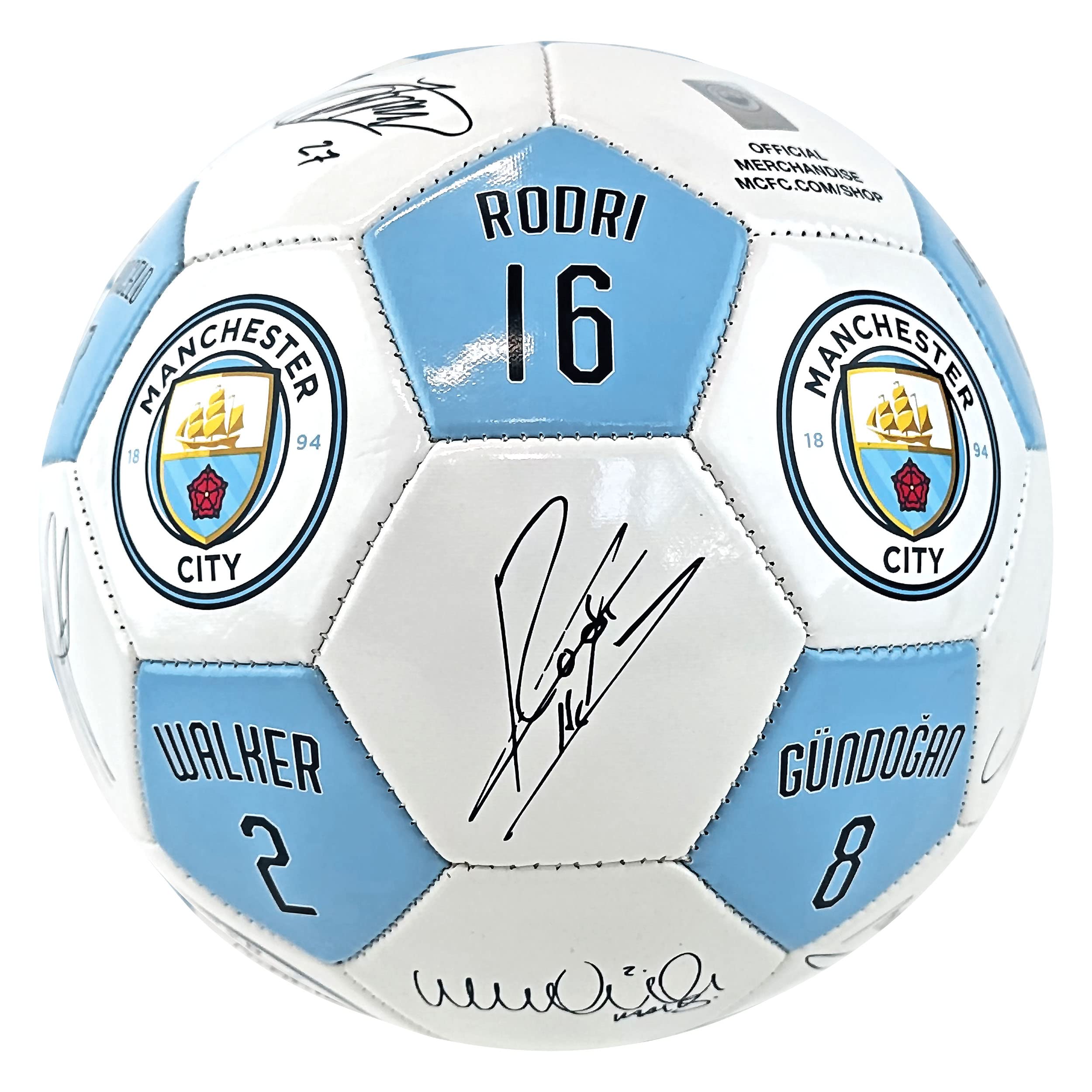 Mua Official Manchester City FC Soccer Ball with Player Signatures and ...
