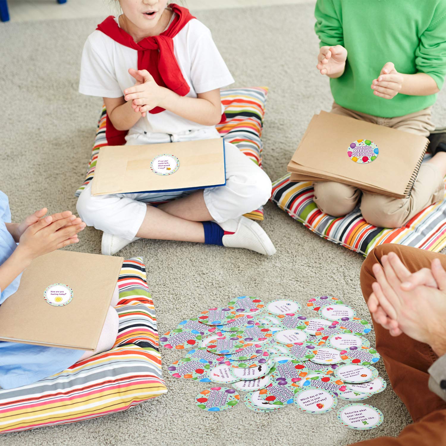 Mua Outus 50 Morning Meeting Chips Questions Cards for Students ...