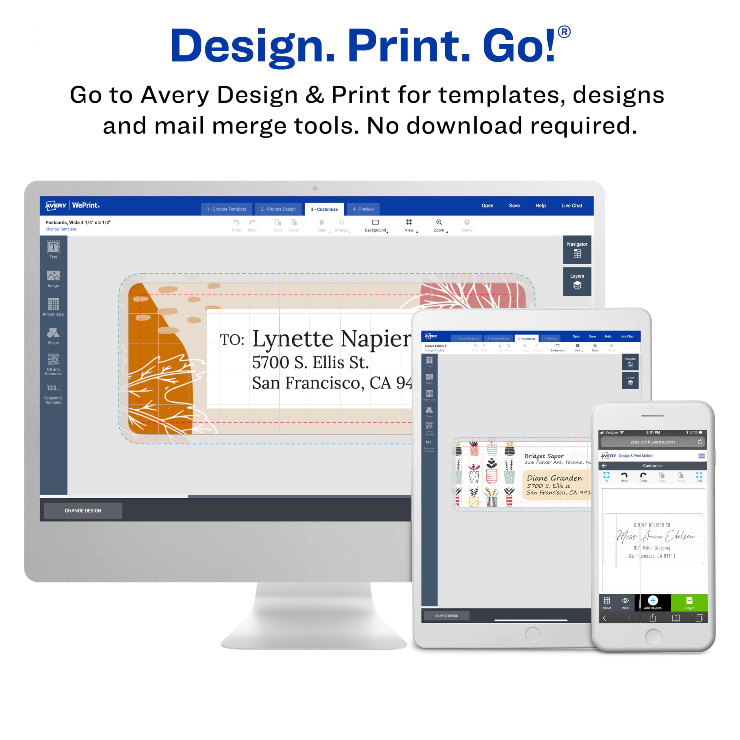 Mua Avery Printable All-Purpose Removable Labels, 2