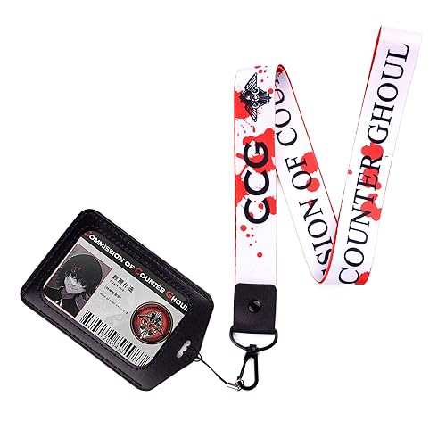 Neck Strap Lanyard for Tokyo Ghoul with Juzo Suzuya Juuzou CCG ID Card ...