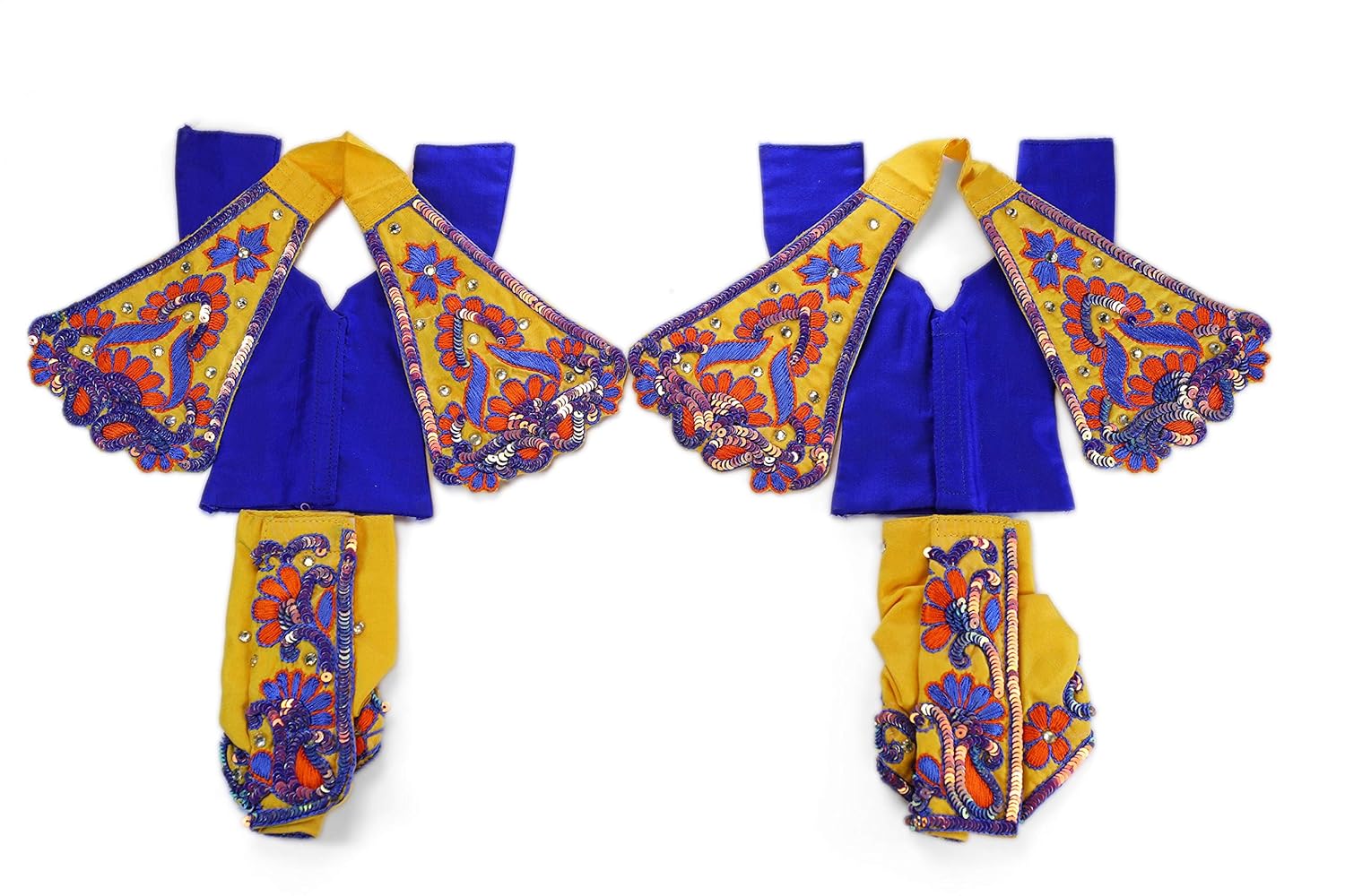 Manhar Retails Gaur Nitai Moorti Dress Set (6 Pieces) Size 9. ISKCON ...