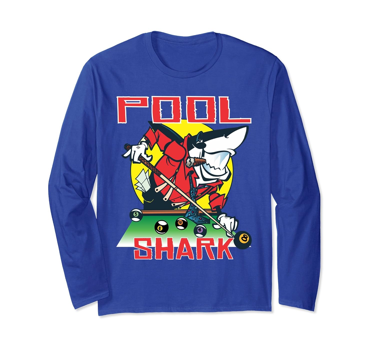 Pool Shark Funny Billiards Eight Ball Nine Ball T-shirt-4LVS