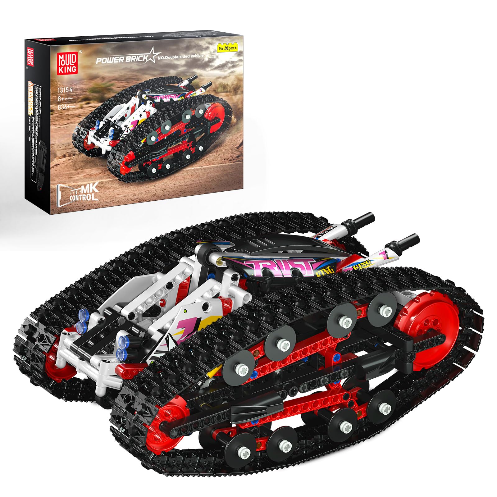 Mould King Building Sets 2in1 Flip Off-Road Race Buggy Car Remote ...