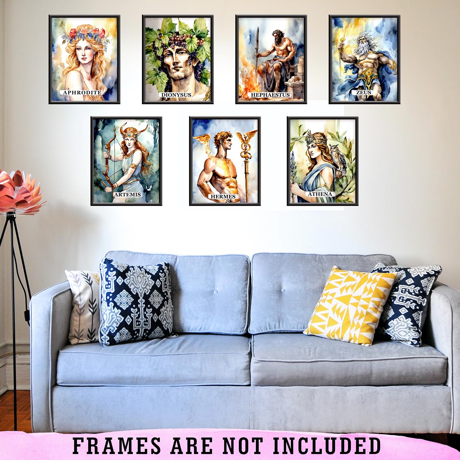 Mua Greek Mythology Wall Decor - Greek Gods Goddess Olympus Posters ...
