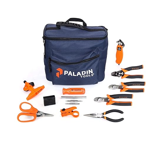 Paladin Tools FTK-B Fiber Optic Tools Kit | Cut, Strip, Terminate ...