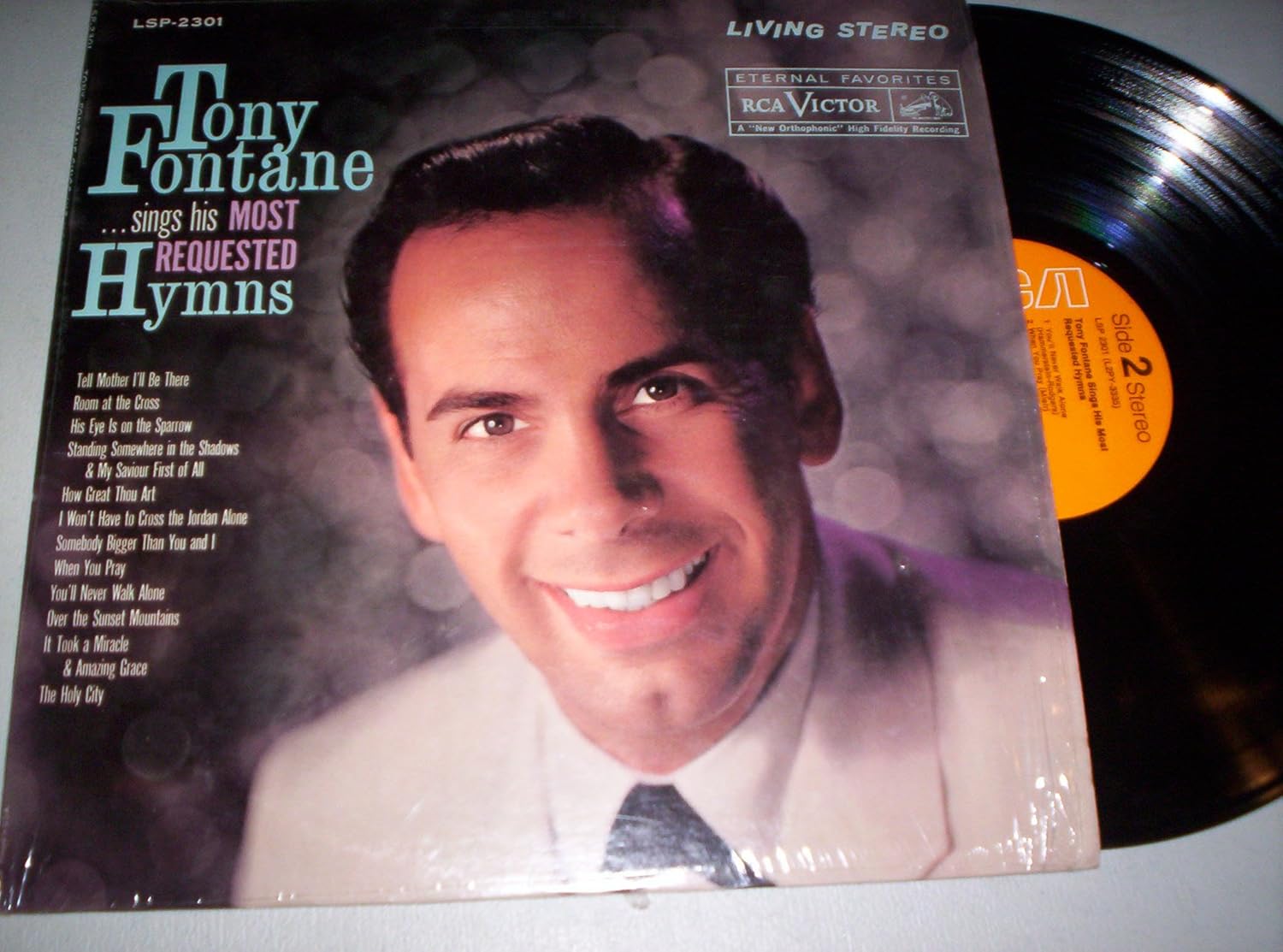 Tony Fontane - Tony Fontane Sings His Most Requested Hymns - Amazon.com ...