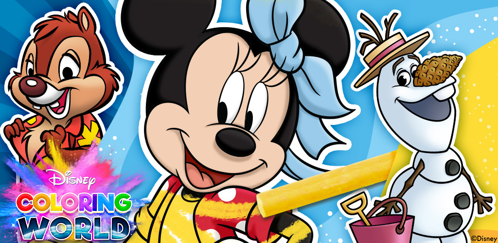 Disney Coloring World - Coloring, Drawing, Painting & Art Games for ...