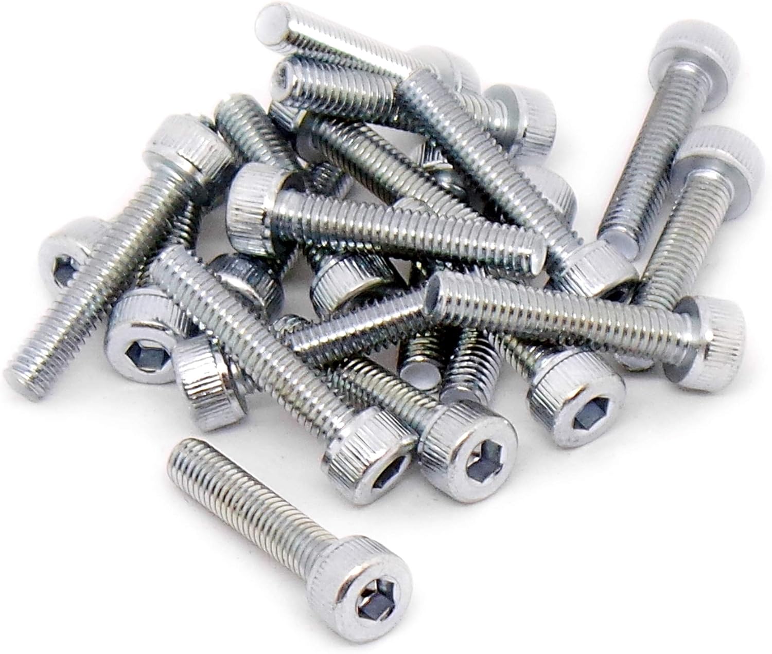 M4 (4mm x 25mm) Hex Socket Cap Screw (Bolt) – Steel (Pack of 20) – BigaMart