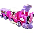 Amazon.com: Kiddieland Minnie Ride-On Train with Caboose and Track ...