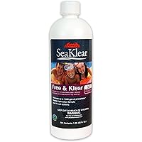 Amazon.com : SeaKlear Free & Klear, 1 Quart Bottle : Swimming Pool ...
