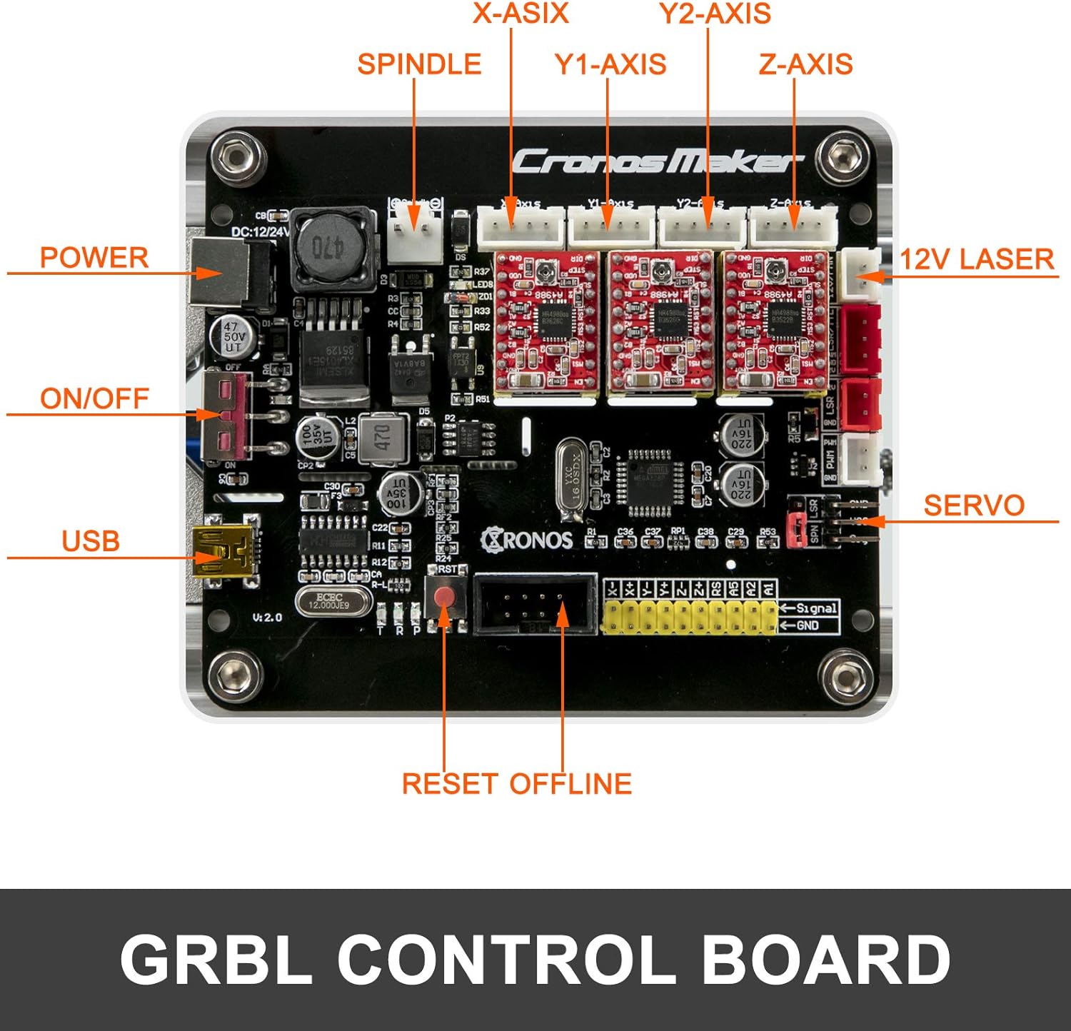 3018,Offline Controller,500mW Mophorn CNC 3018 CNC Machine GRBL Control CNC Router Kit 3 Axis ...