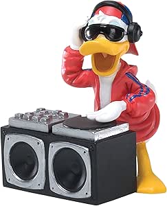 Amazon.com: Enesco Disney Showcase Urban Dj Donald Duck Figurine, 4 ...