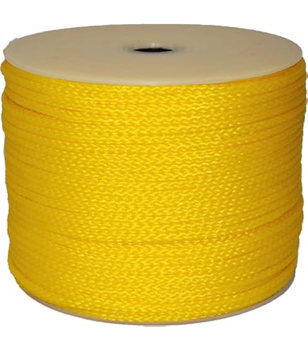 Camping Outdoor Rope TECEUM 90ft Polypropylene Rope - 3/8" Diamond ...