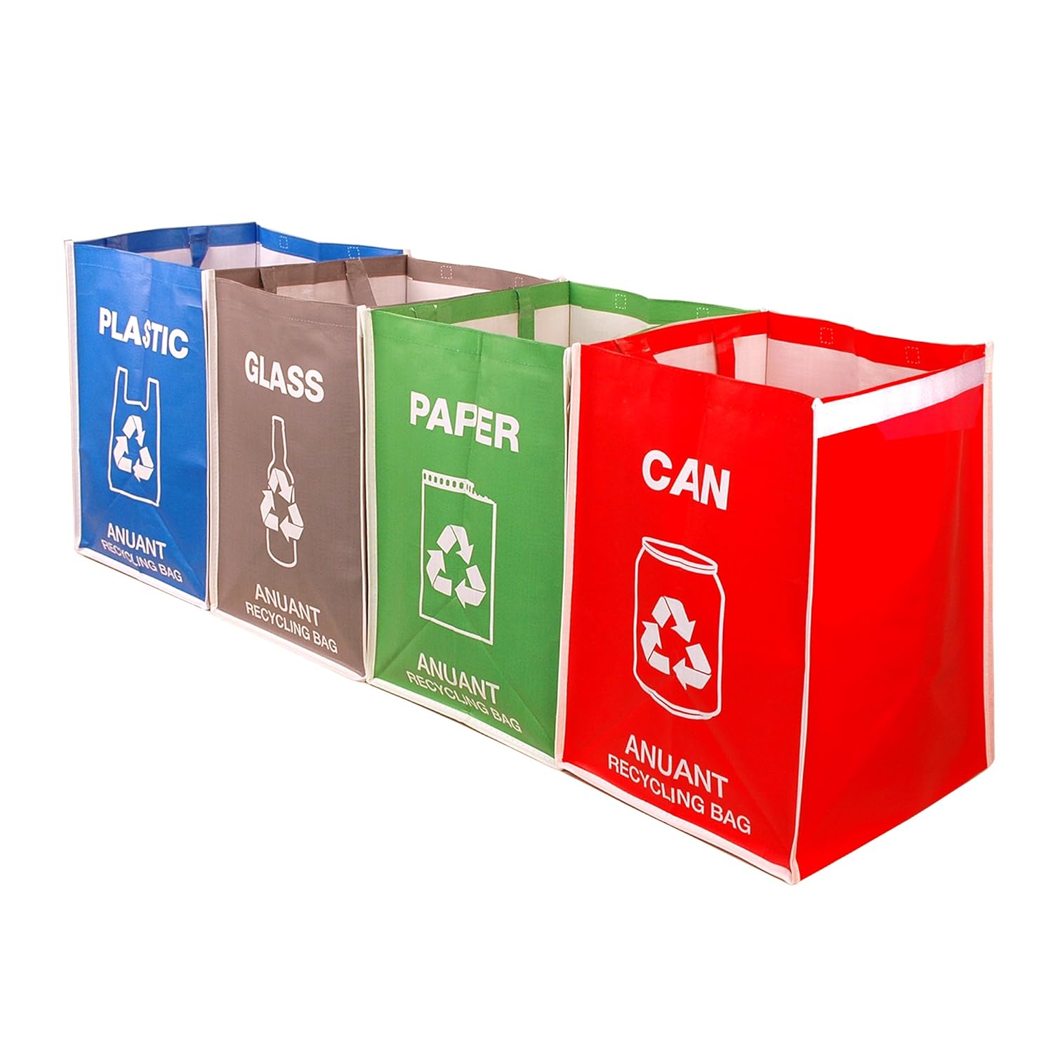Home Recycle Garbage Sorting Bins Organizer Waterproof Baskets ...