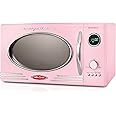 Amazon.com: Nostalgia Retro Countertop Microwave Oven - Large 800-Watt ...