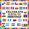 Amazon.com: BkeeCten 79pcs Hispanic Heritage Month Bulletin Board Set ...