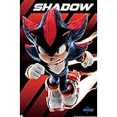 Amazon.com: Trends International Sonic The Hedgehog 3 - Shadow Motorcycle One Sheet Wall Poster ...