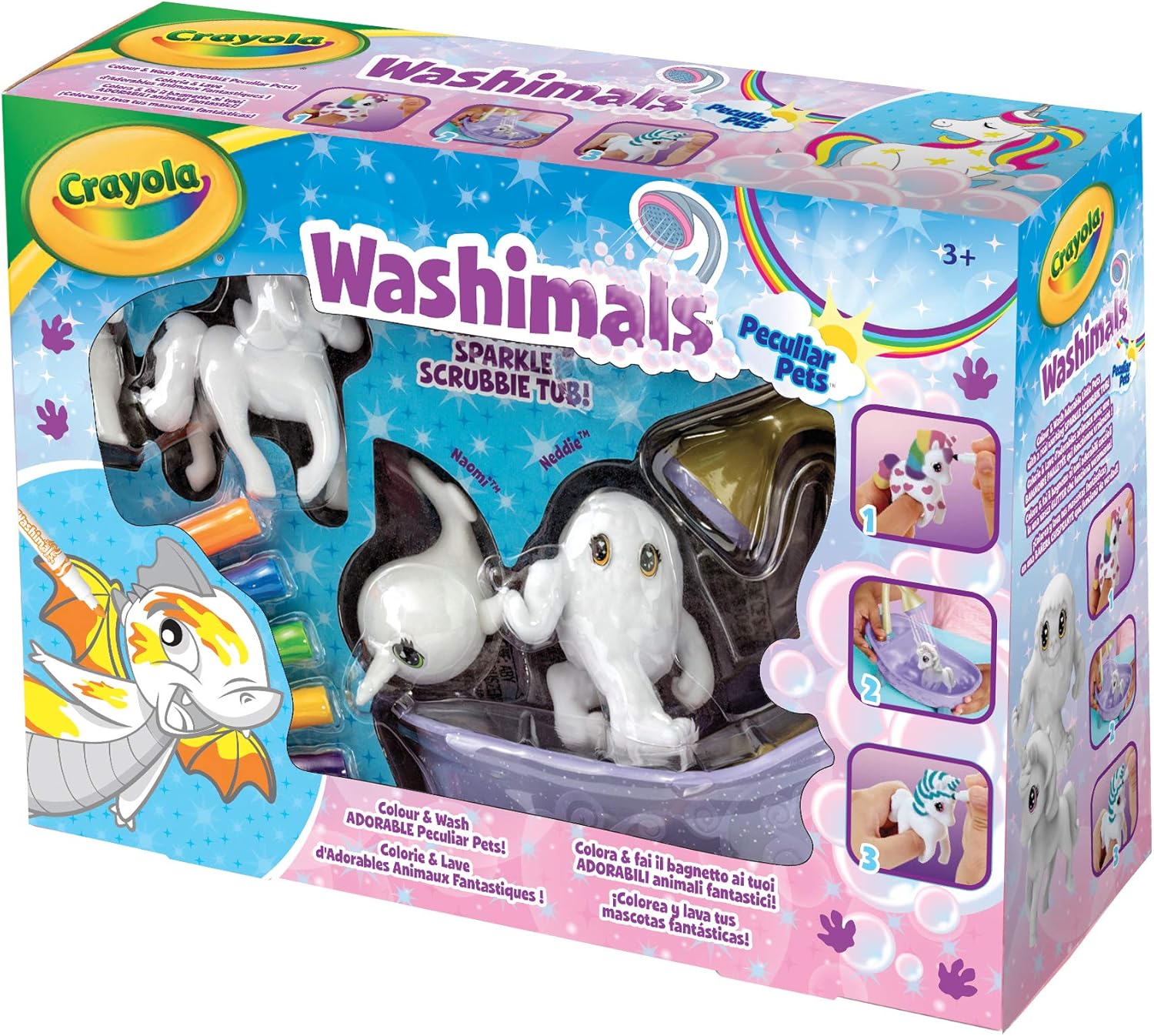 Washimals Peculiar Pets Playset WindowBox - BigaMart