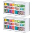 Amazon.com: IRIS USA Small Drawer Organizer Storage, 2-Pack, 10-Drawer ...
