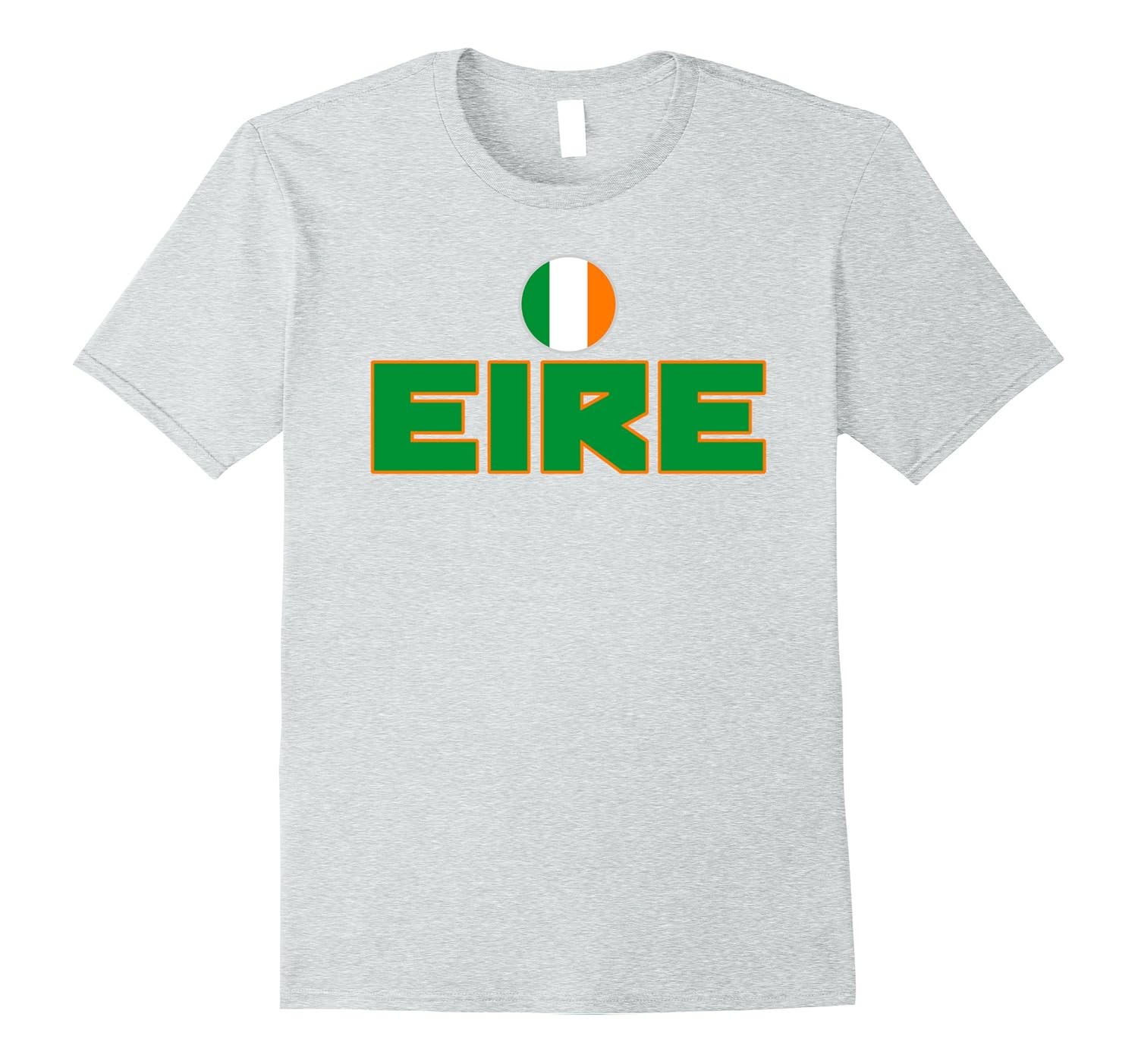 Eire T Shirt – Ireland Flag Logo Irish American Tee-CD – Canditee