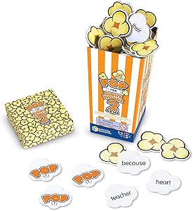 Amazon.com: Learning Resources Pop for Sight Words 2 Game, Homeschool ...