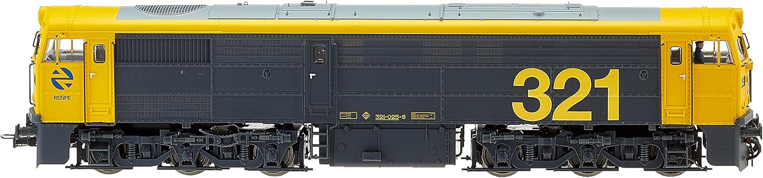 Electrotren E3119 Diesel Locomotive 321.025 Yellow/Grey – BigaMart