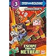 Escape from the Nether! (Minecraft) (Step into Reading): Eliopulos ...