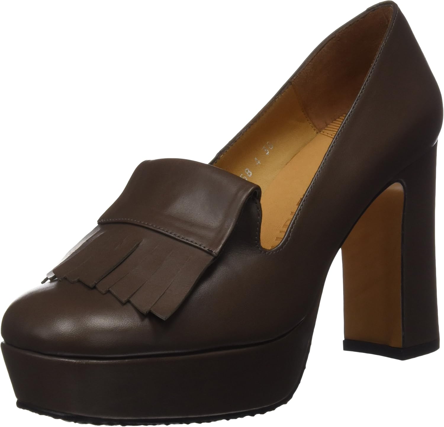 Audley Women's 19835 Platform Heels, Brown (Marrón Marrón), 8 UK ...