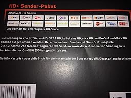 HD PLUS CI+ Modul für 12 Monate (inkl. HD+ Karte, bedingt geeignet für ...