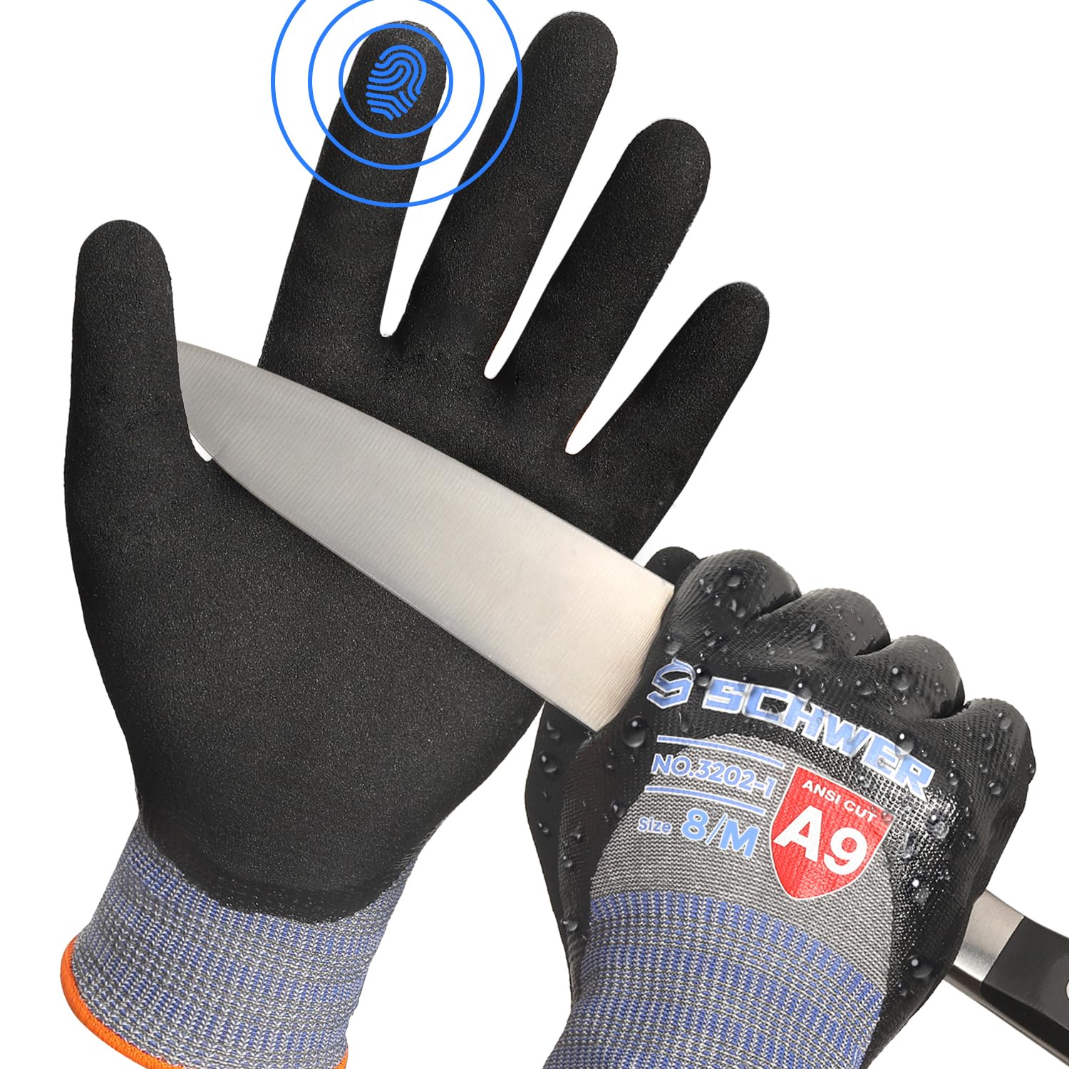 ProGuard-X ANSI A9 Highest Level Cut/Abrasion/Puncture Resistant Gloves ...