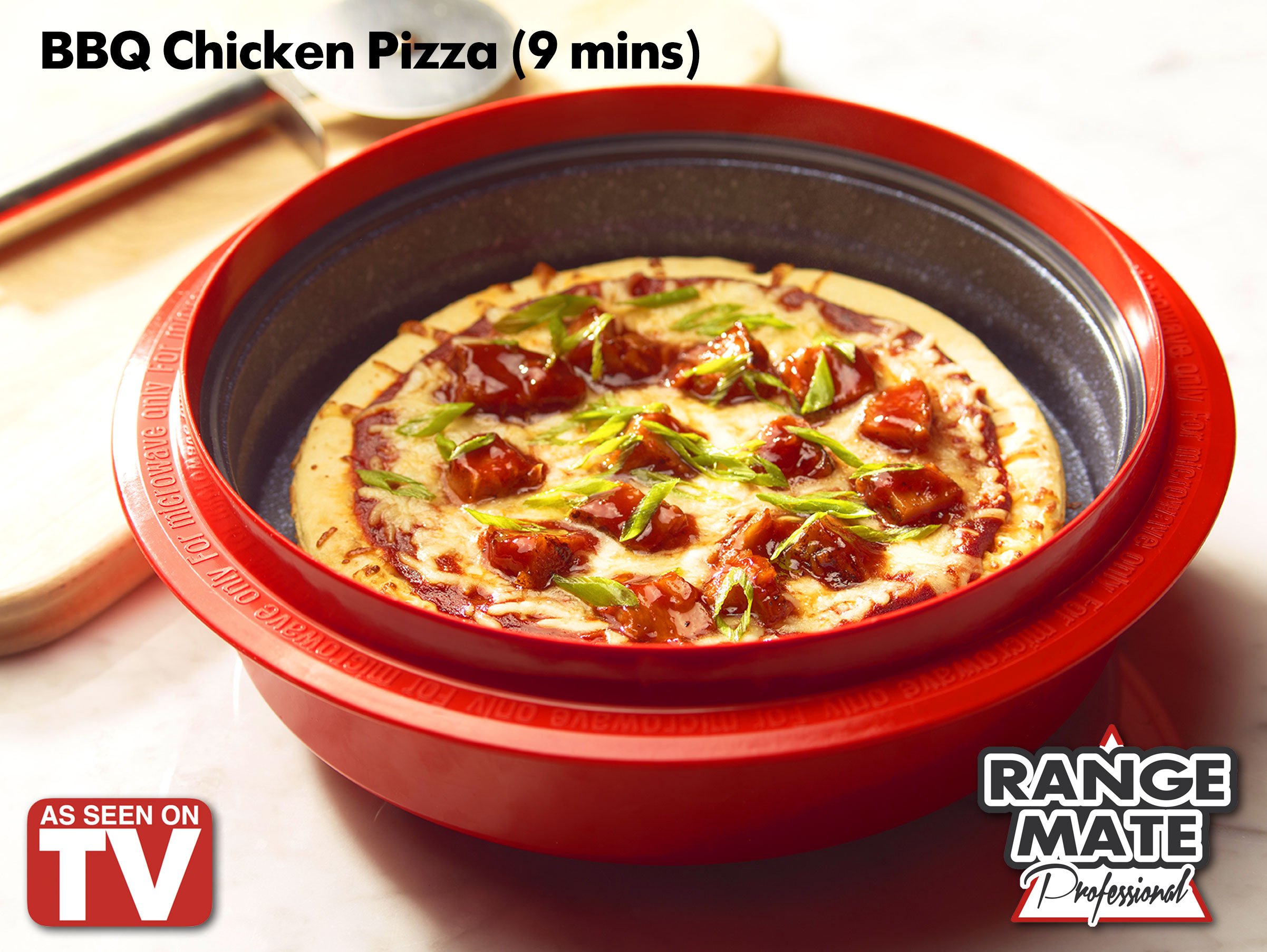 Range Mate Pro Deluxe Nonstick Microwave 5-in-1 Grill Pot/Pan Cookware ...