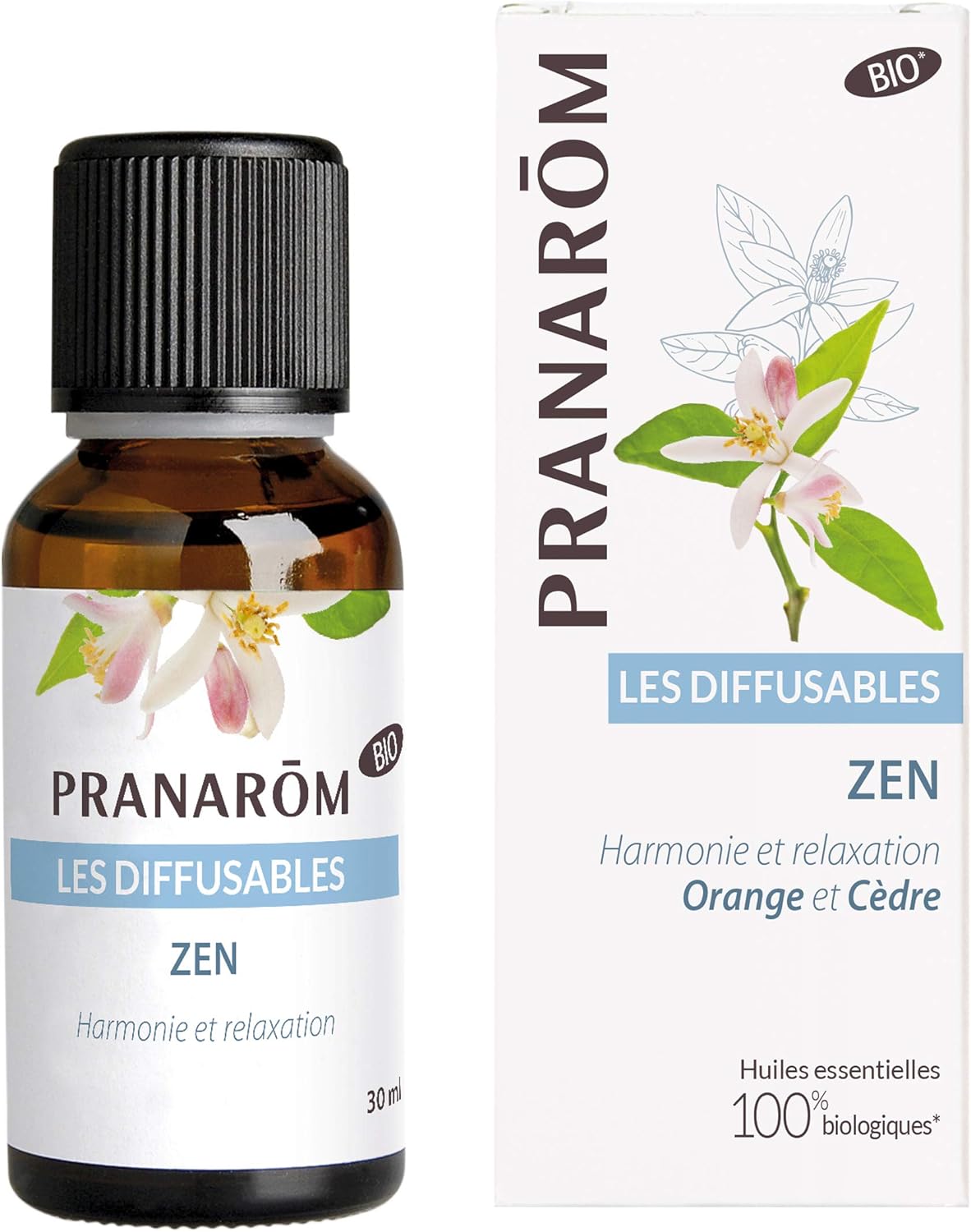 Pranarôm - Les Diffusables - Mélange d'Huiles Essentielles pour ...