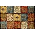 Amazon.com: Mohawk Home Free Flow Artifact Panel Patchwork Accent Area ...