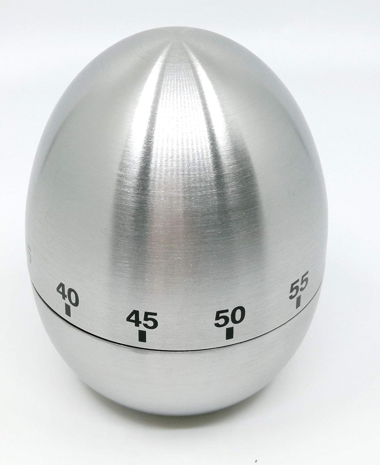 Jayron KT003 Egg Kitchen Timer Stainless Steel Egg Shaped Timer ...