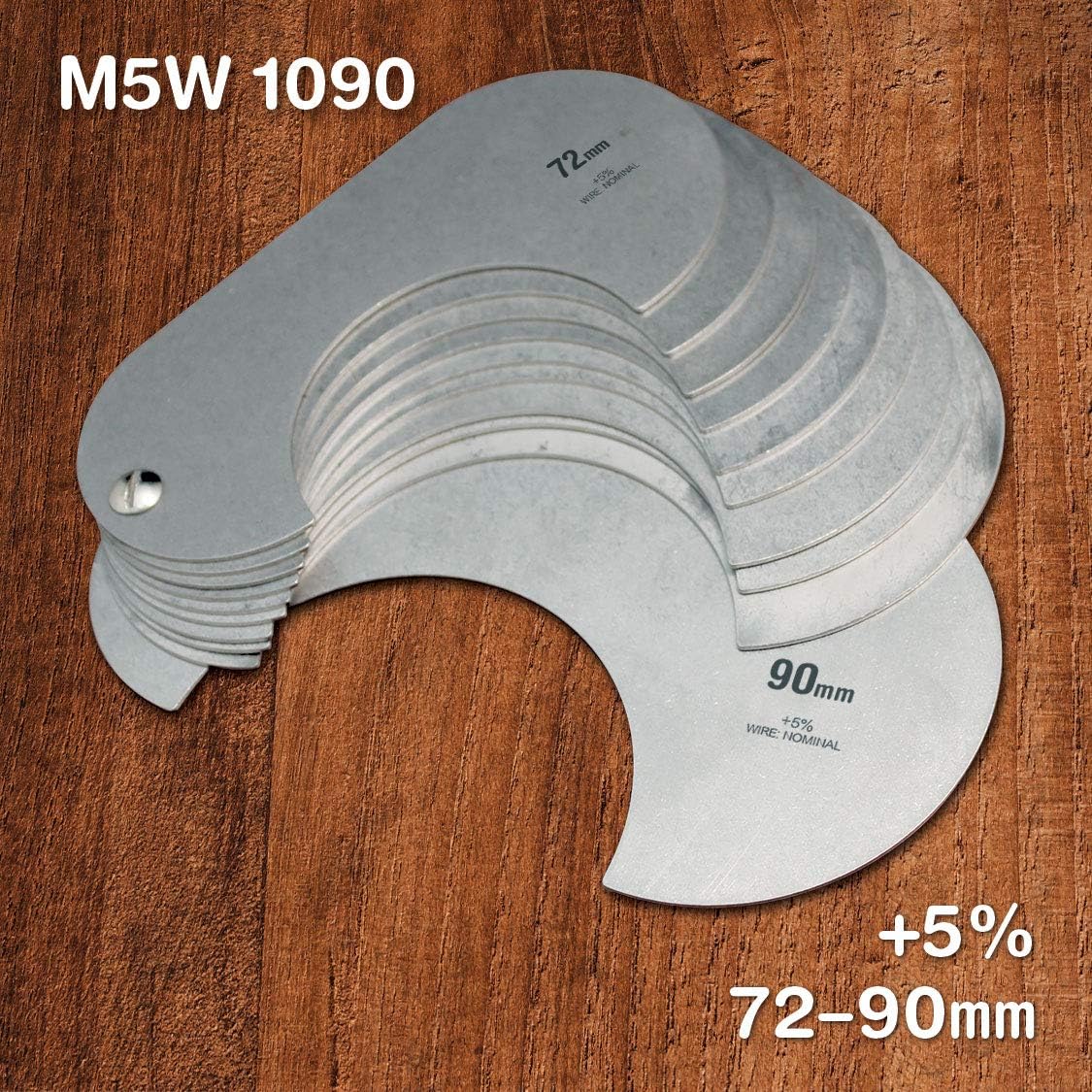 Amazon.com: MWS1072 +5% Metric Wire Rope & Sheave Gauge - 72-90mm: Home ...