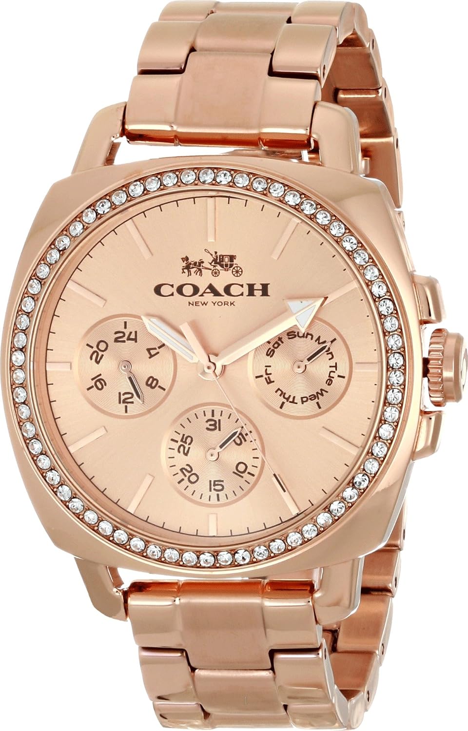 Amazon COACH WOMEN S ROSE GOLD PLATED BRACELET WATCH 40MM 14502081 Amazon COACH WOMEN S ROSE GOLD PLATED BRACELET WATCH 40MM 14502081