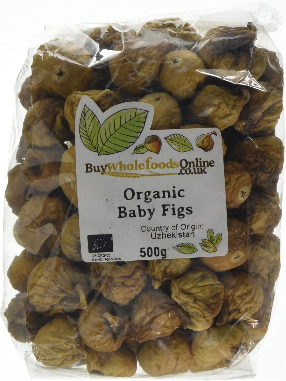Buy Whole Foods Online Organic Baby Figs 500g: Amazon.co.uk: Grocery