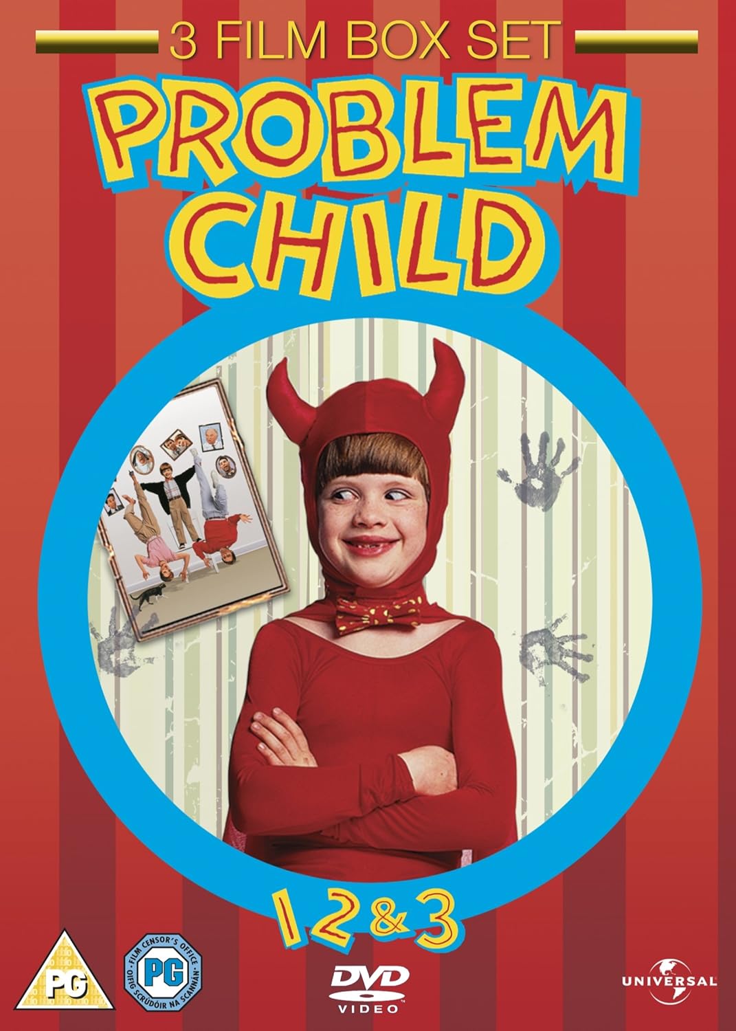 Amazon.com: 3 Film Box Set: Problem Child 1-3 (Lenticular) [DVD ...