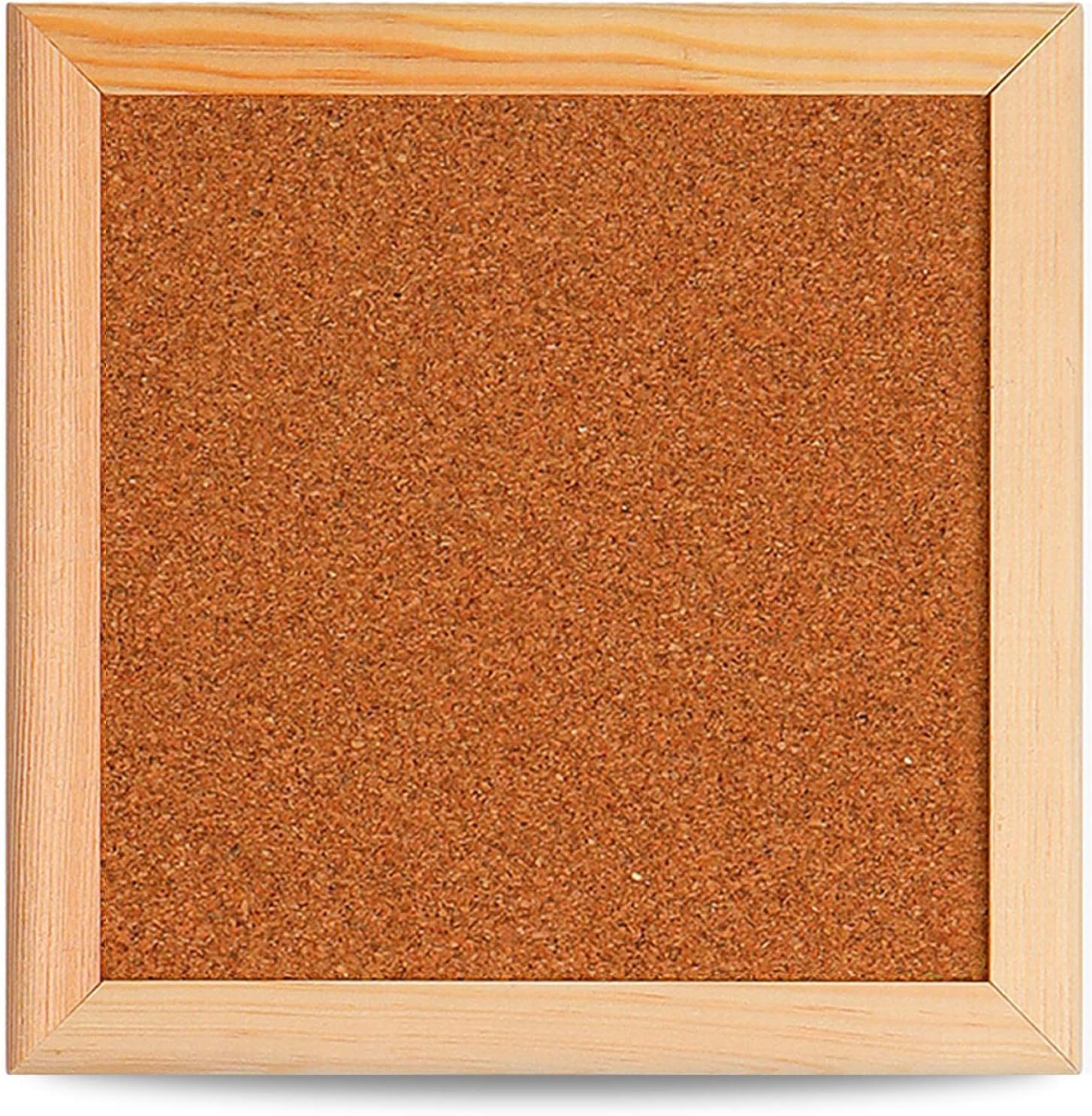 Marco de madera de corcho mensaje Pin aviso redondeadas + 20 pines ...