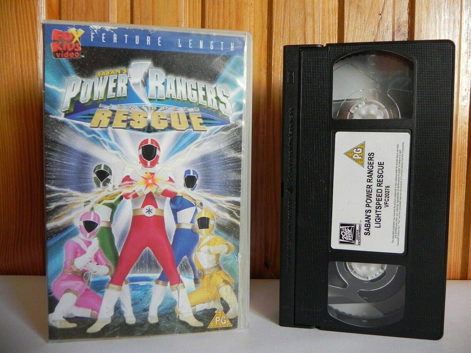 Amazon.com: Power Rangers Lightspeed Rescue [VHS]: Michael ...