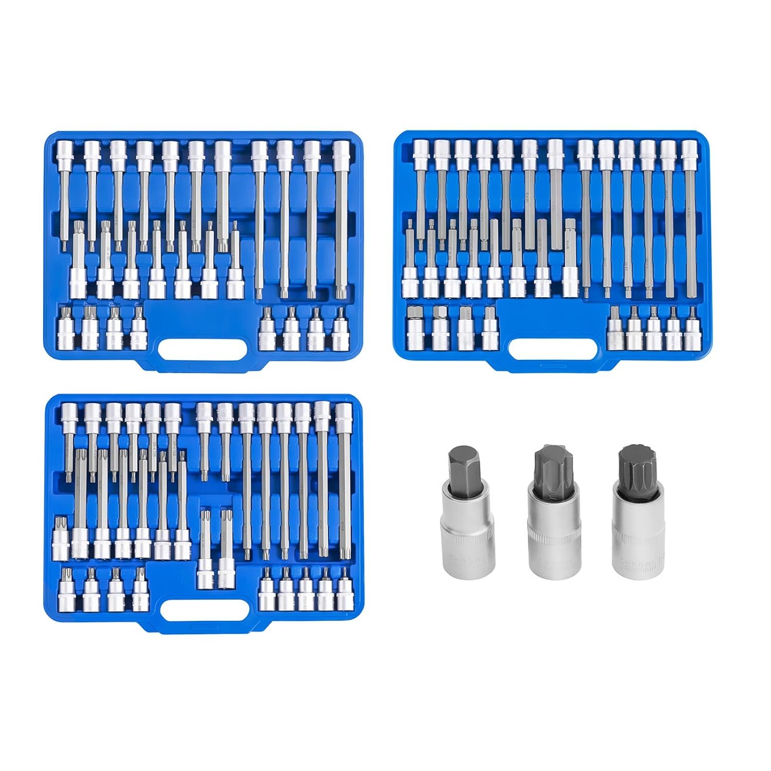 Utensili manuali e elettrici Acciaio al Cromo-Vanadio MSW-XZN12-1/2 Set ...