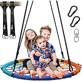 Giant 40 Inch Spider Web Tree Swing, 600 lb Weight Capacity, Durable ...