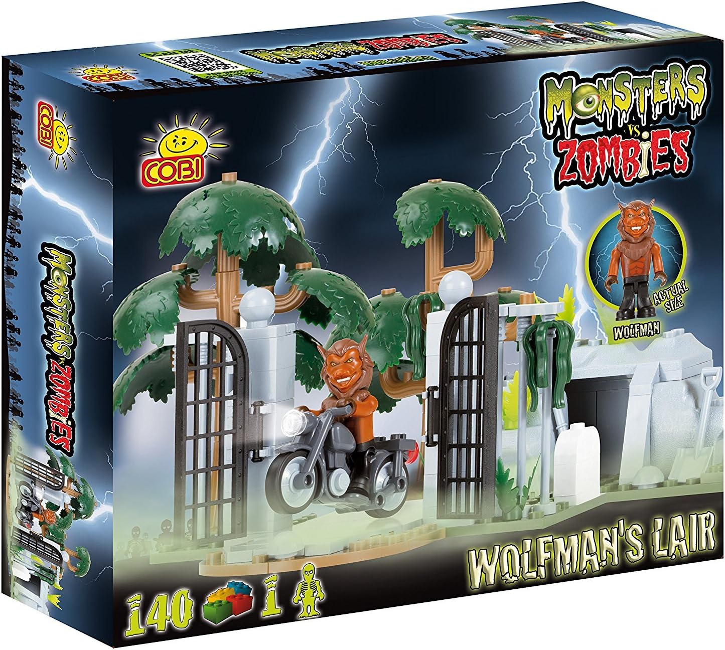 COBI Monsters vs Zombies Wolfman’s Lair Board Game – BigaMart