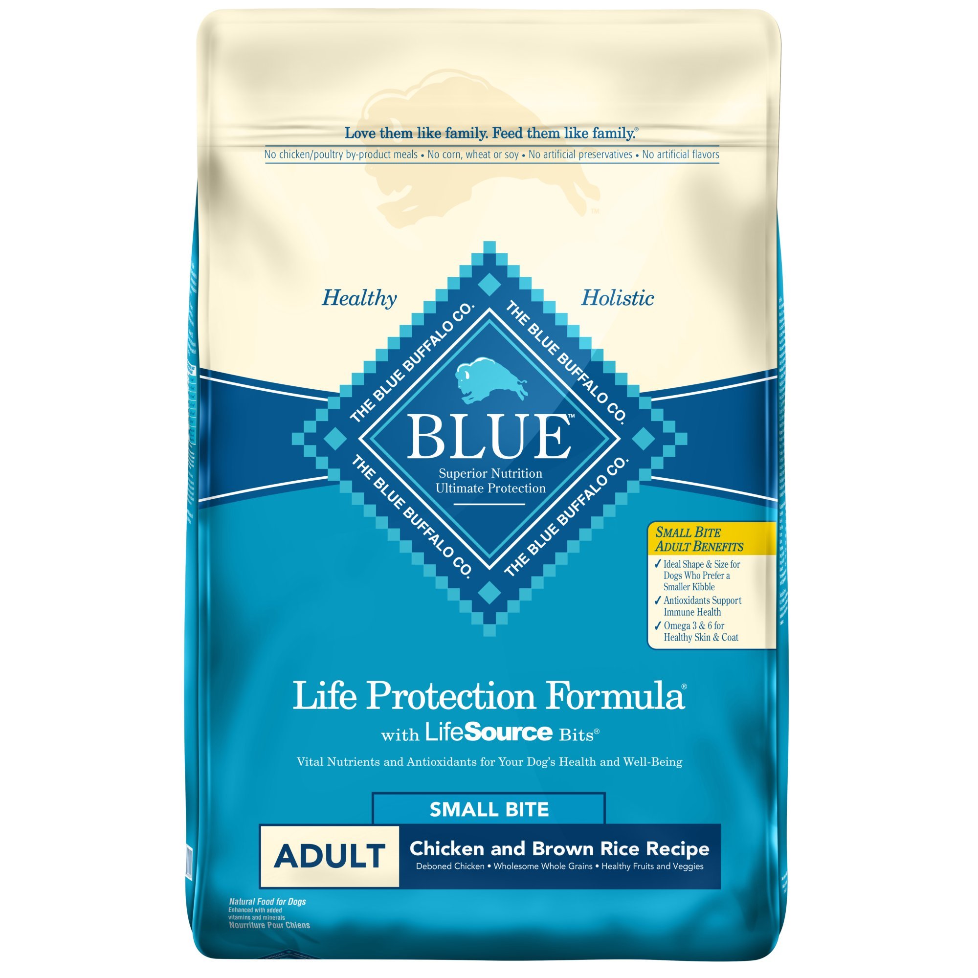 Blue Buffalo Life Protection Formula Natural Adult Dry Dog Food – Sleek ...