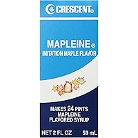 Amazon.com: Crescent Mapleine Imitation Maple Flavoring 2oz Bottle ...