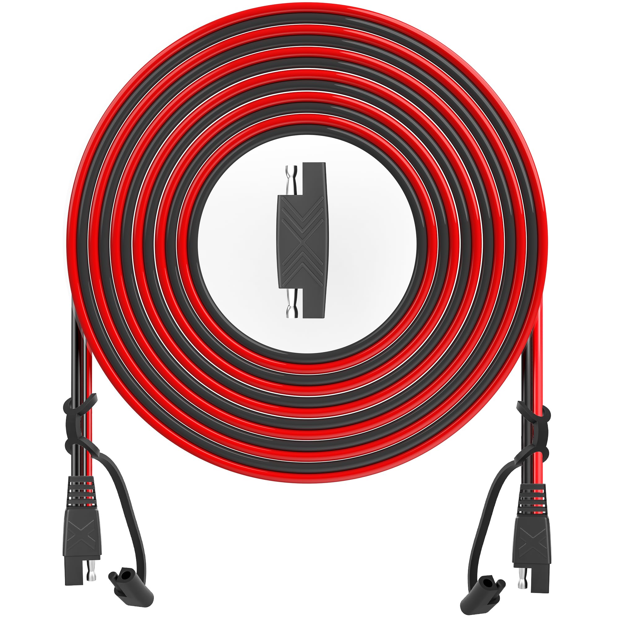 OYMSAE 50 Feet SAE Connector,Solar Panel Extension Cable,SAE to SAE ...