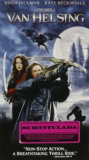 Van Helsing [VHS] [Import USA]: Hugh Jackman, Kate Beckinsale, Richard ...
