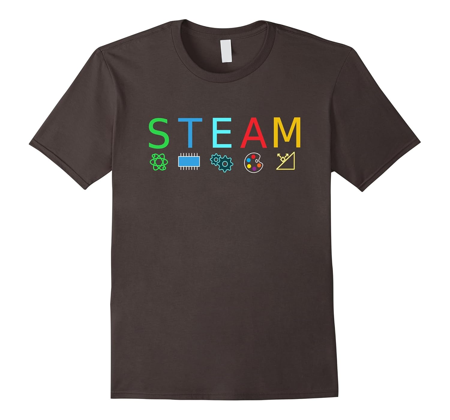 STEAM Symbols T- Shirt STEM Science Engineering ART Math Tee-TH – TEEHELEN